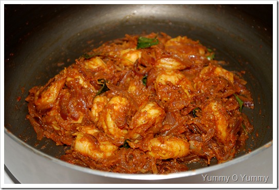 Prawn Roast - Two versions | Yummy O Yummy